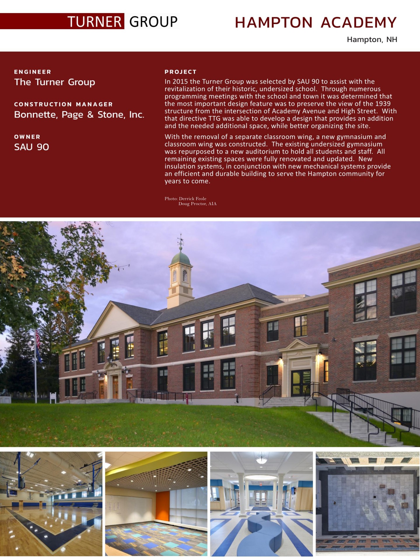 Structural Engineers of New Hampshire - Member Firm Awards